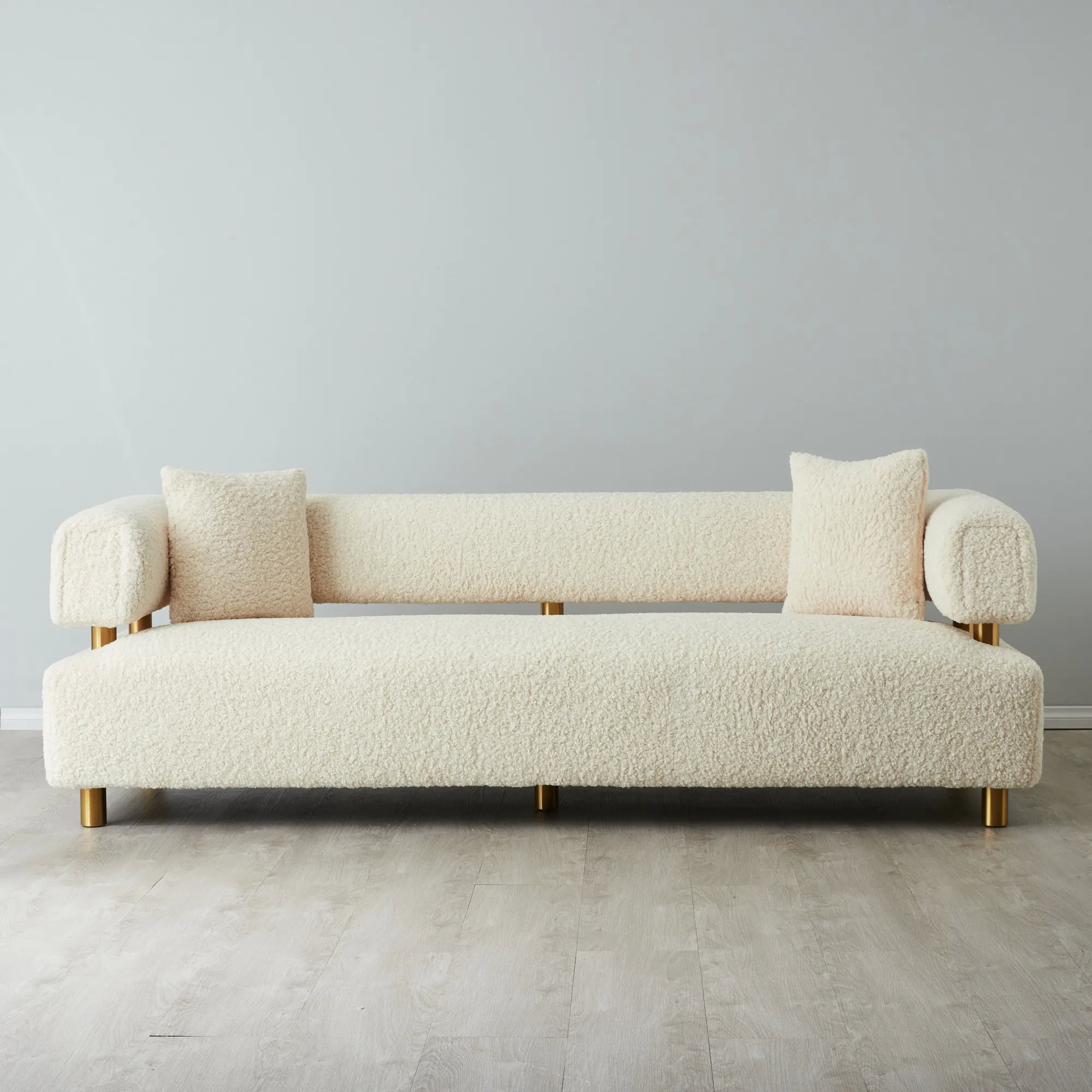 Malta Cream Boucle 3-Seater Sofa_OE HOME